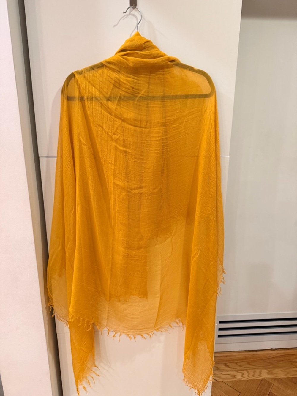 Accessories | Mustard Yellow Lightweight Oversized Fringe Scarf Wrap ...